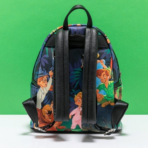 Loungefly | Bags | Loungefly Disney Peter Pan Scenes Mini Backpack Nwt ...